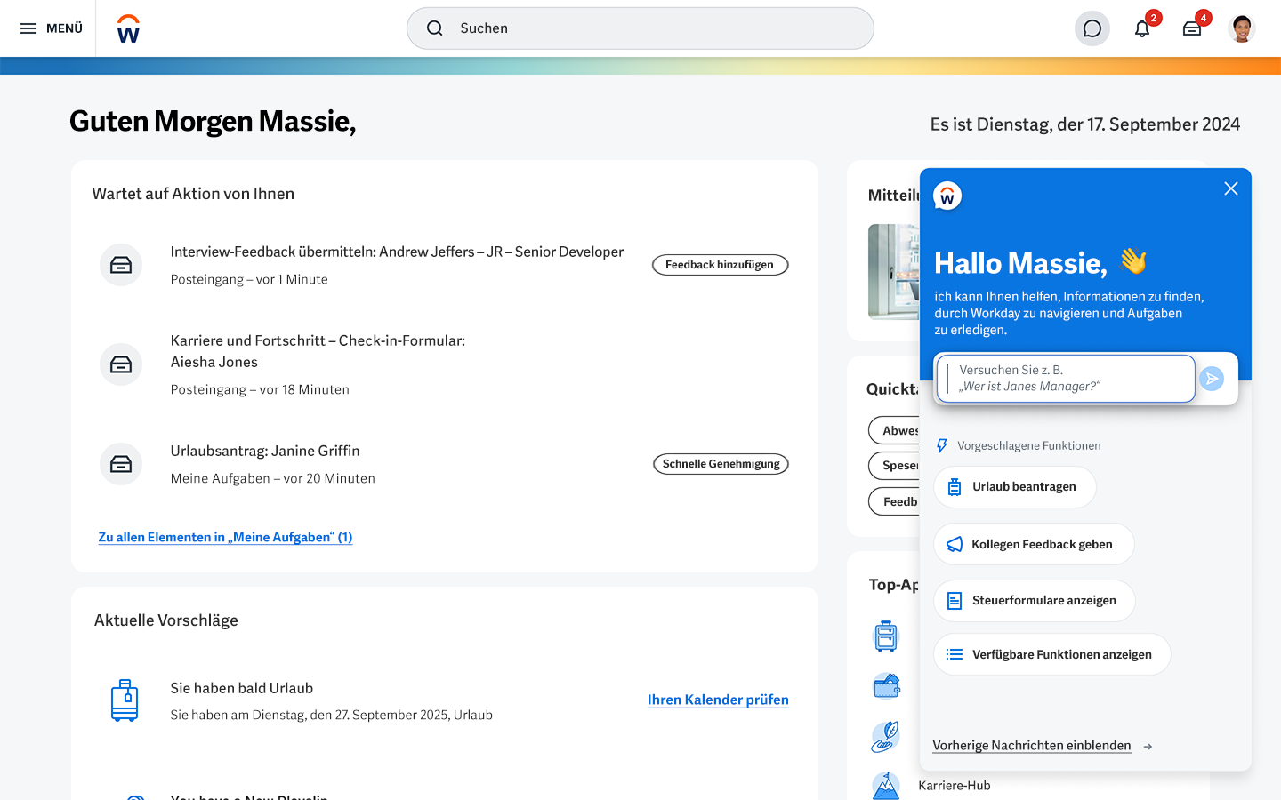 Eine Plattform, die Ihr Unternehmen fit für die Zukunft macht | Vertrieb kontaktieren | Workday DE