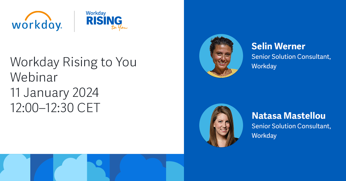 Workday DE Rising To You Webinar | Workday DE