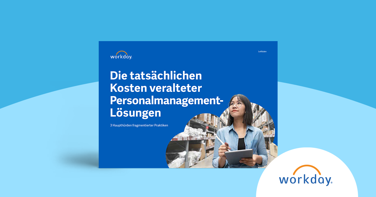 Kontrolle der Arbeitskosten mit den Personalmanagement-Lösungen von Workday DE | Workday DE