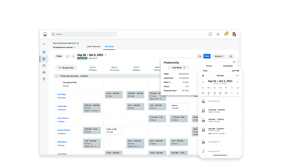 Workday US Scheduling and Labor Optimization Software | Workday US