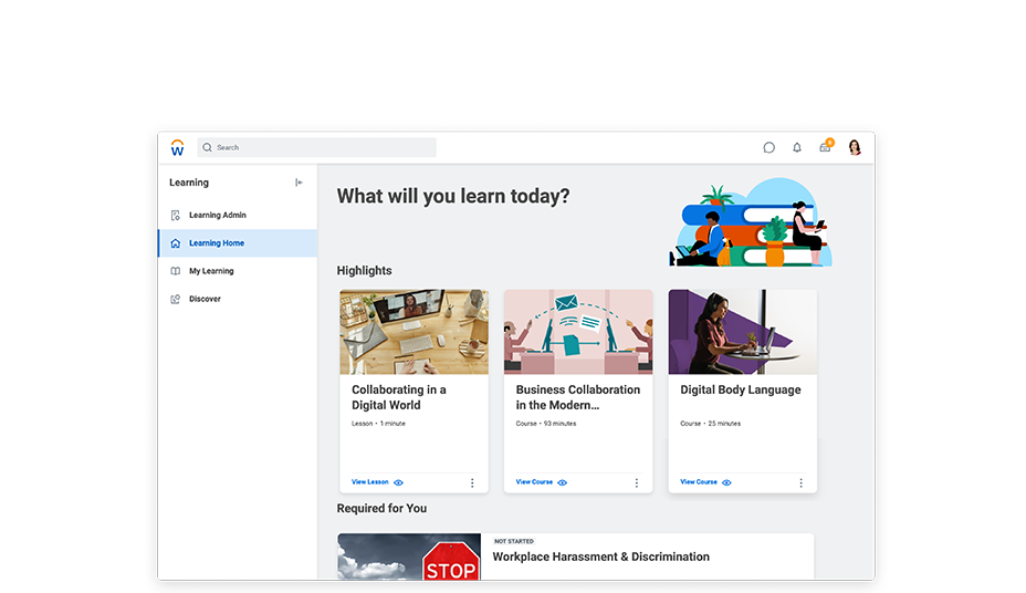 Unified System for HR and Learning Management | Workday US Learning ...