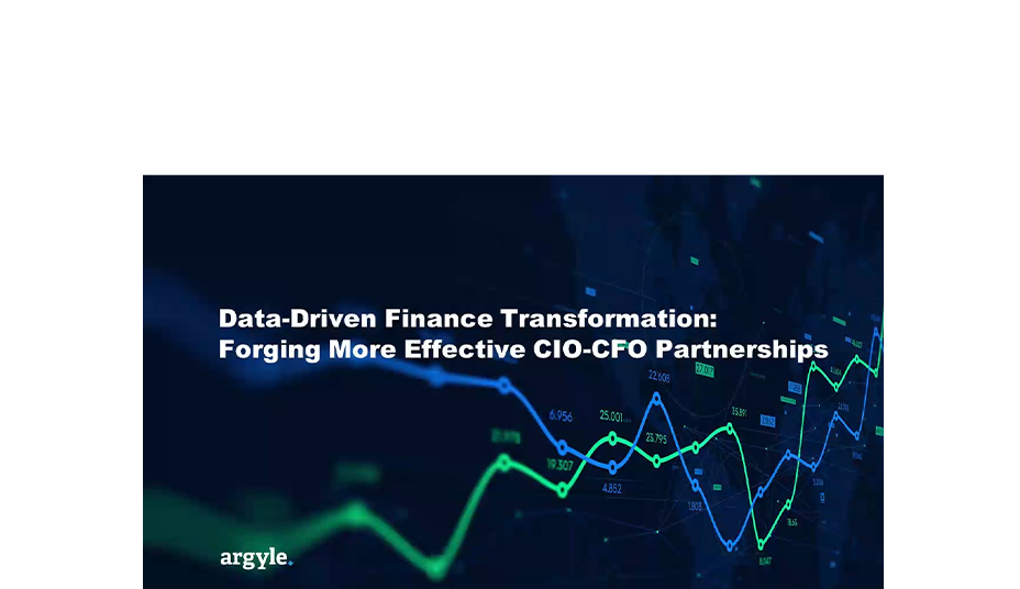 Data-Driven Finance Transformation: Forging More Effective CIO-CFO ...