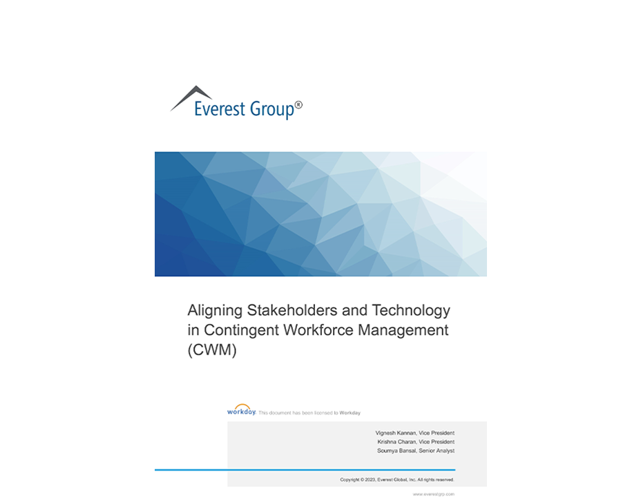 Aligning Stakeholders and Technology in Contingent Workforce Management ...