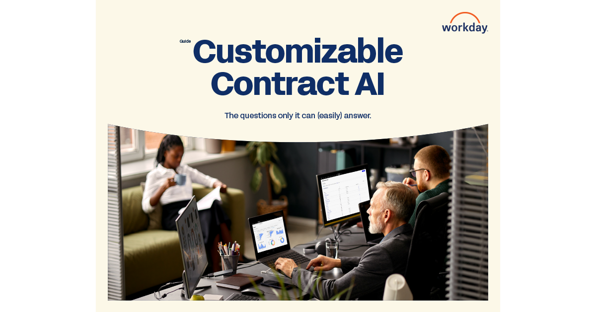 Customizable Contract AI | Workday
