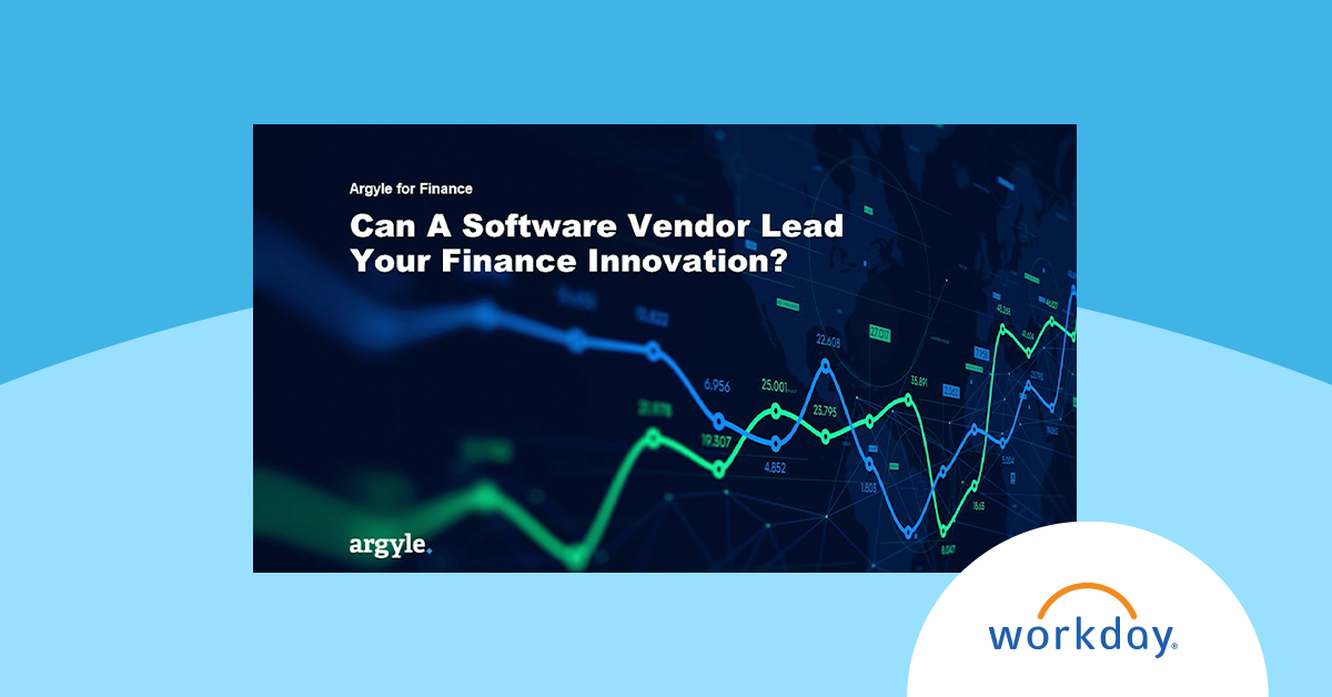 Can You Rely on a Software Vendor to Lead Your Finance Innovation ...