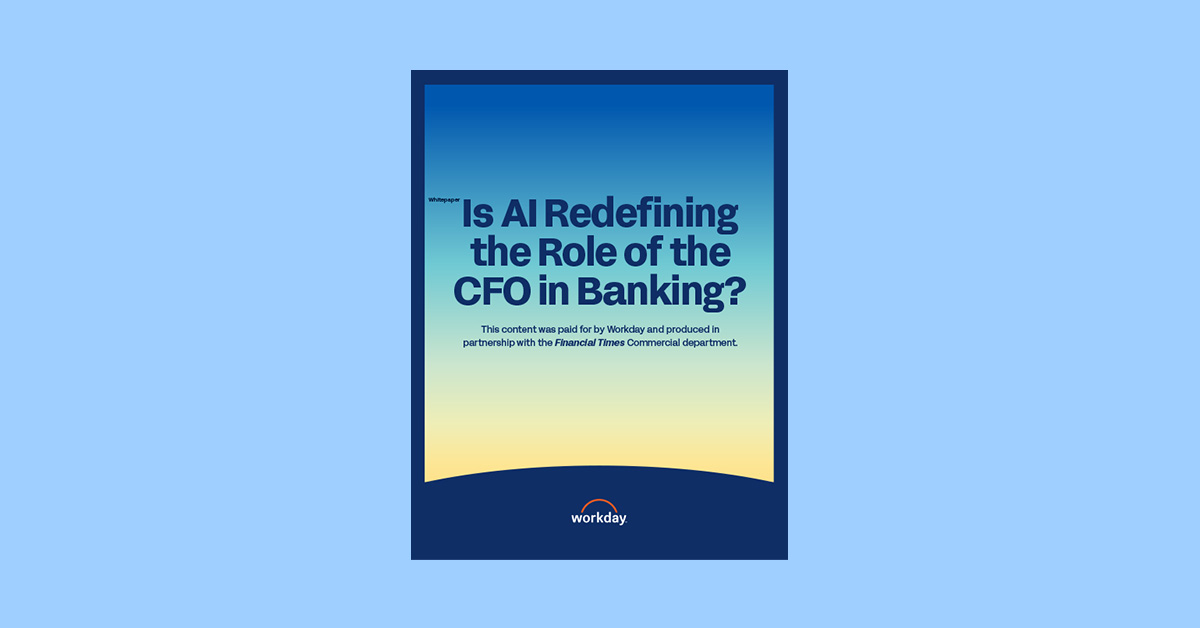 The Evolving Role of the Banking CFO | Workday US