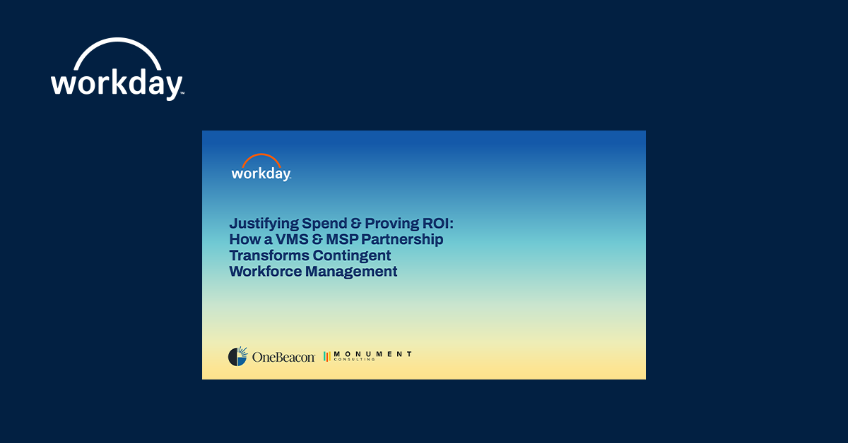 How Partnerships Transform Contingent Worker Management | Workday