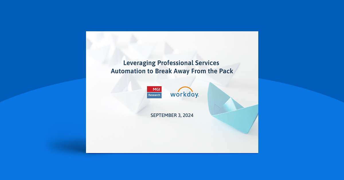 Leveraging Professional Services Automation | Workday