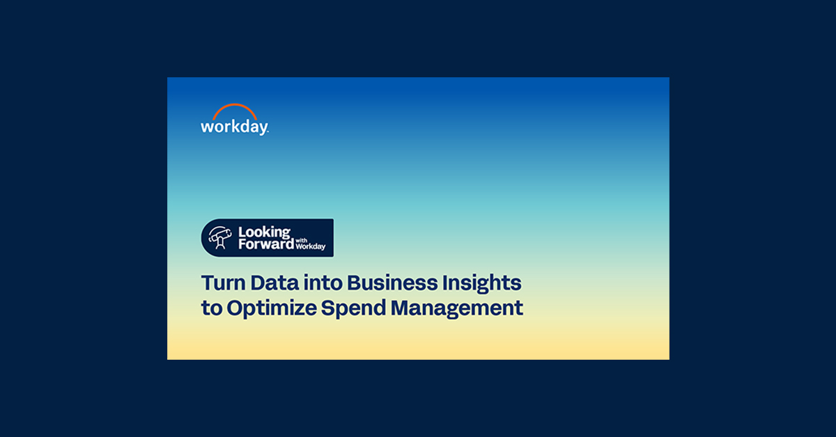 Turn Data into Business Insights to Reduce Supplier Risk | Workday