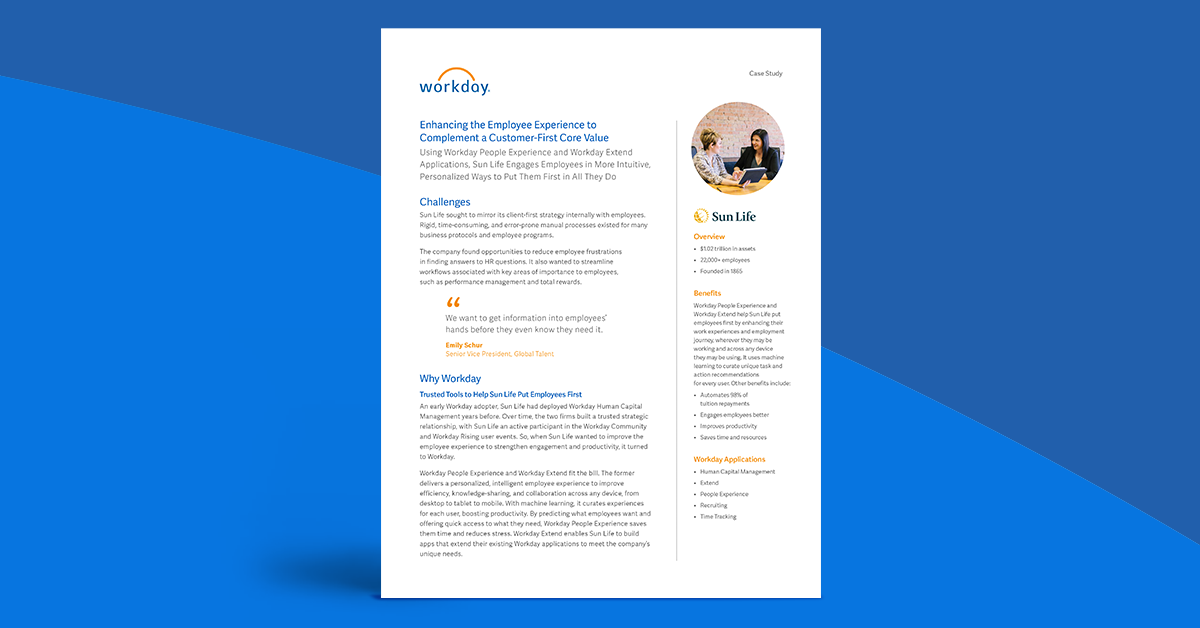 Workday US People Experience Enhances Employee Engagement | Workday US