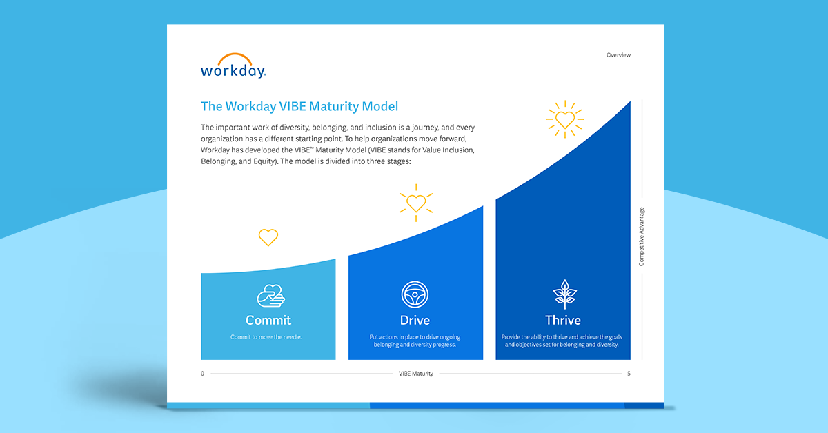 Workday SE VIBE™ Maturity Model | Workday SE