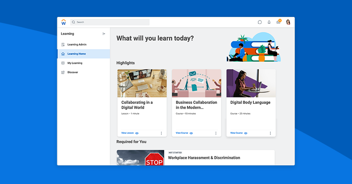 Unified System for HR and Learning Management | Workday US Learning ...