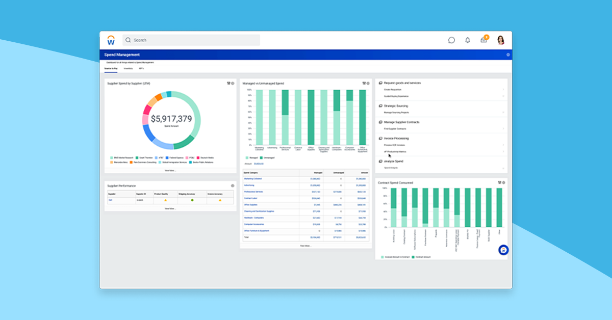 Spend Management for Finance & Procurement Teams | Workday US