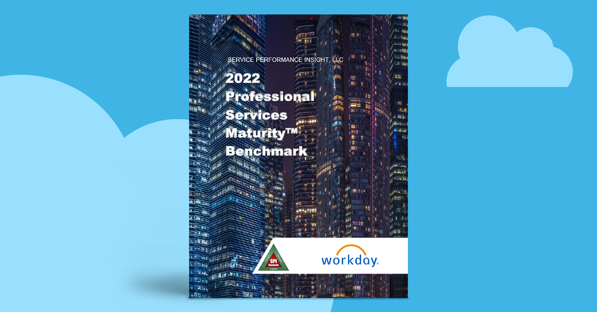SPI 2022 Professional Service Organization Research Report | Workday US
