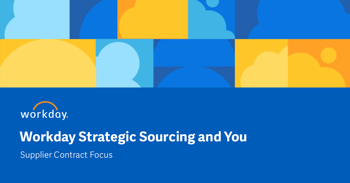 Workday US Strategic Sourcing Contract Module Streamlines Procurement ...