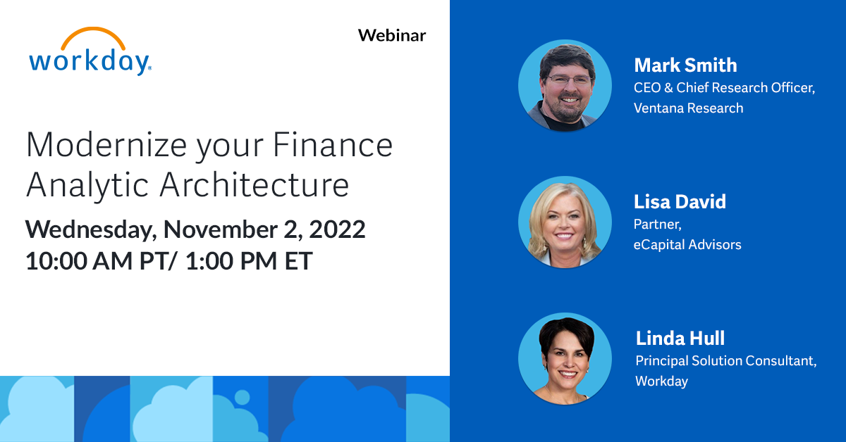 Modernize Your Finance Analytic Architecture | Workday US