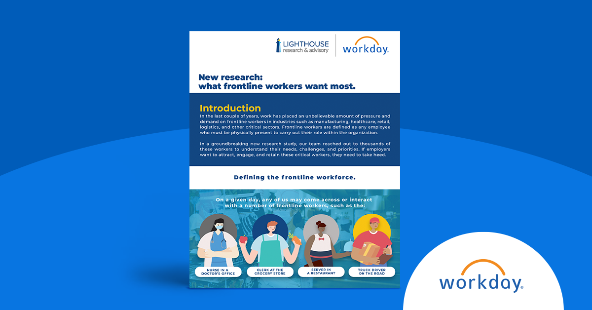 What Frontline Workers Want Most | Workday US