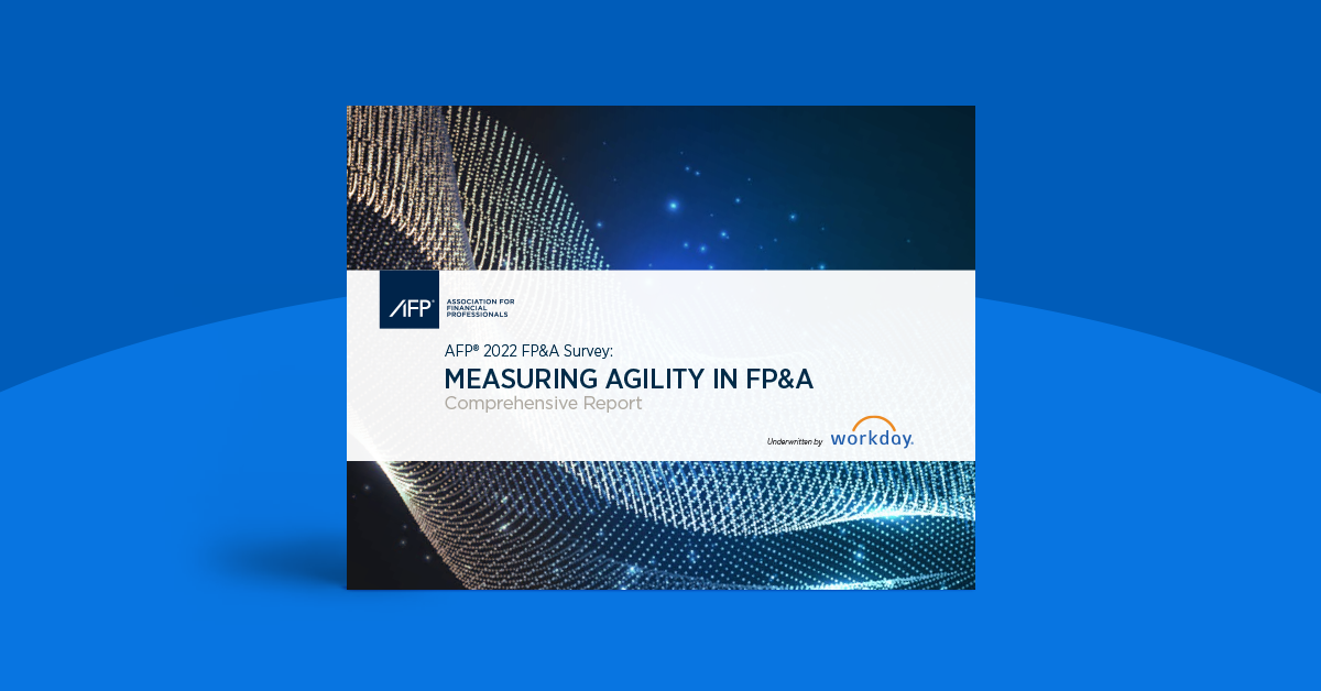 Measuring Agility in FP&A Comprehensive Report | Workday US