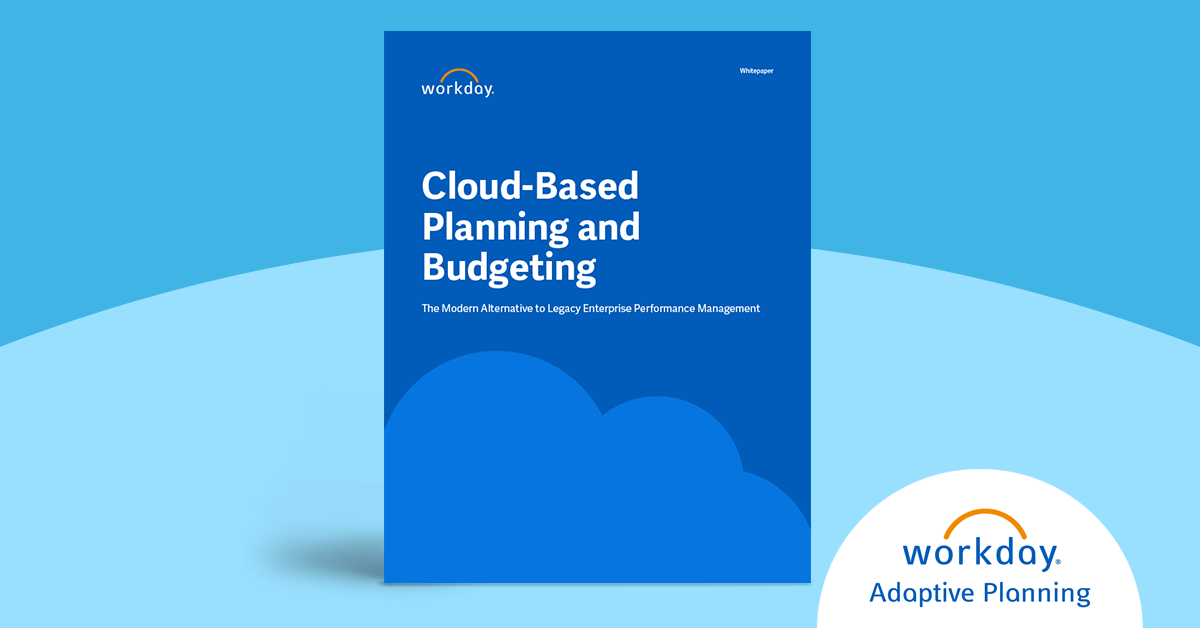 Cloud-Based Budgeting and Planning | Workday UK