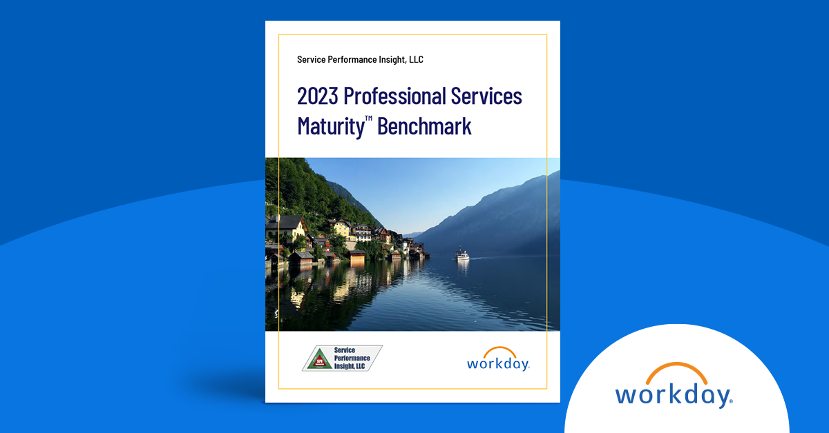 2023 Professional Services Maturity™ Benchmark | Workday US