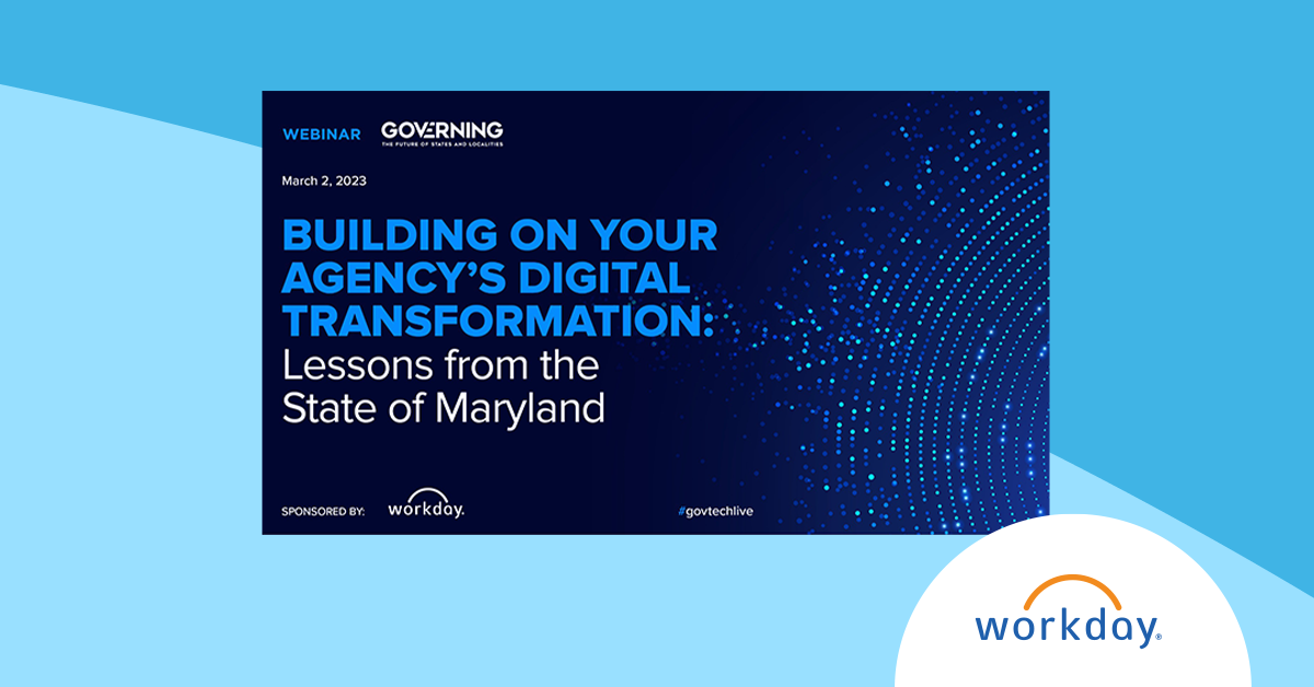 Building on Your Agency’s Digital Transformation | Workday US