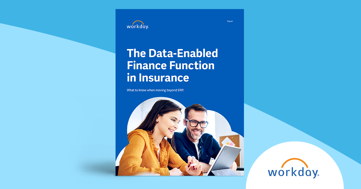 The Data Enabled Finance Function In Insurance Workday Us