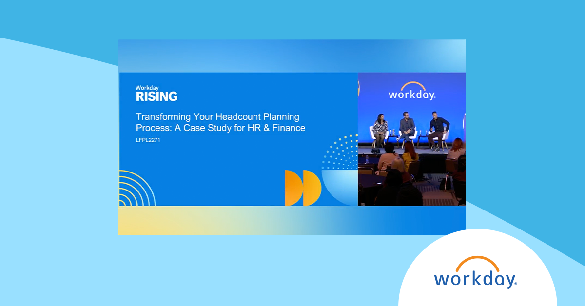 How to Transform Your Headcount Planning Process | Workday US
