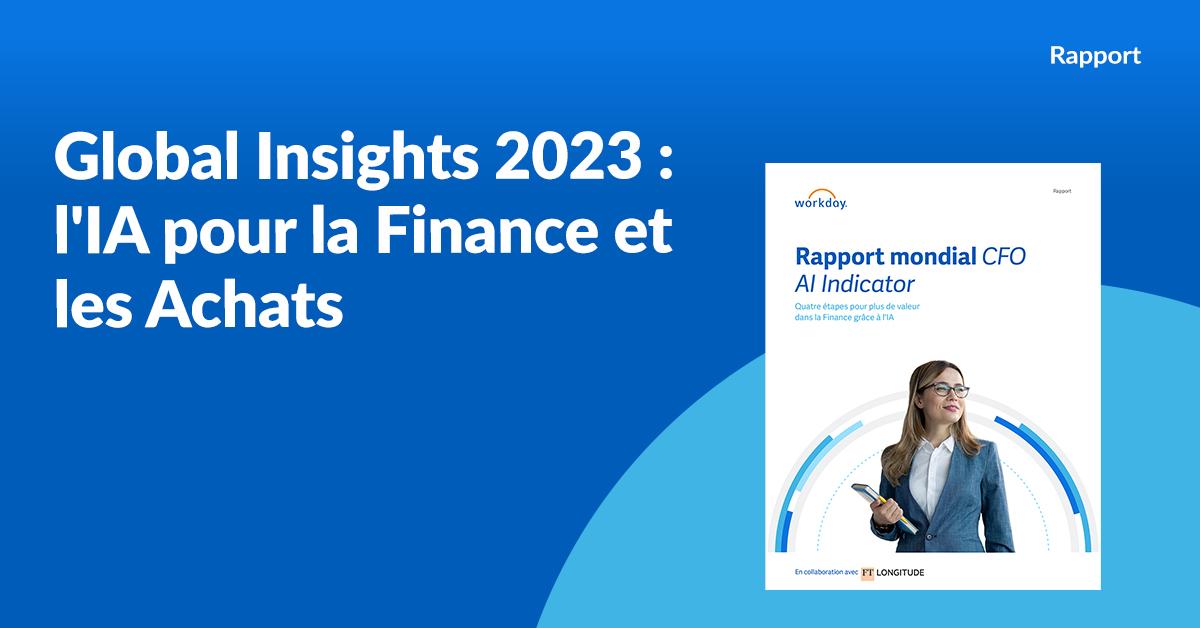 Rapport mondial CFO AI Indicator | Workday FR