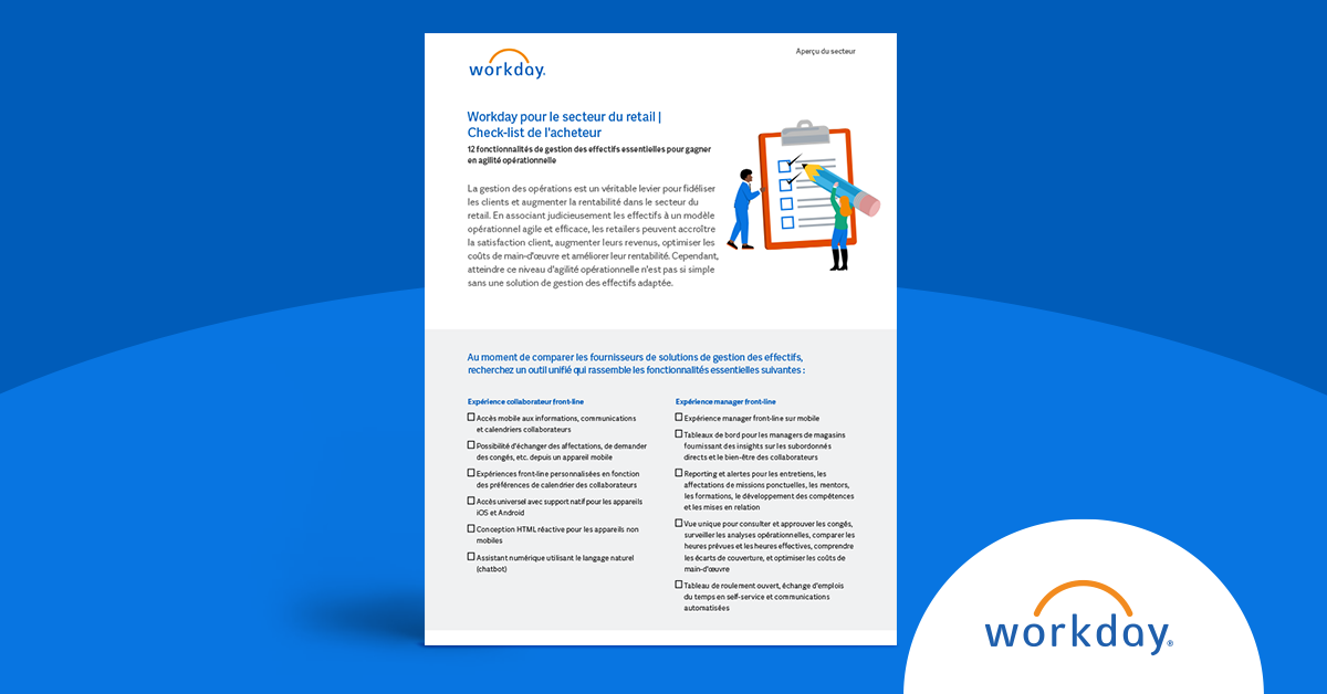 Gestion des effectifs pour le retail : check-list de l'acheteur ...