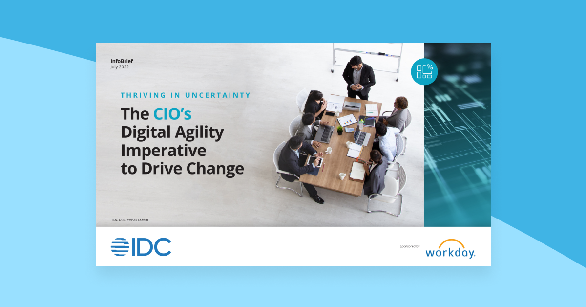 IDC InfoBrief | Thriving in Uncertainty: the CIO’s Digital Agility ...