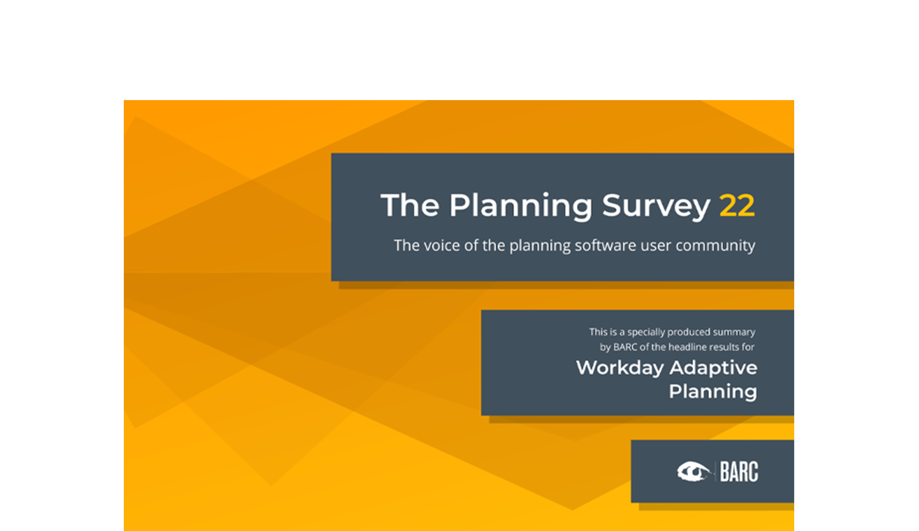 BARC – Planning Survey 2022 | Workday