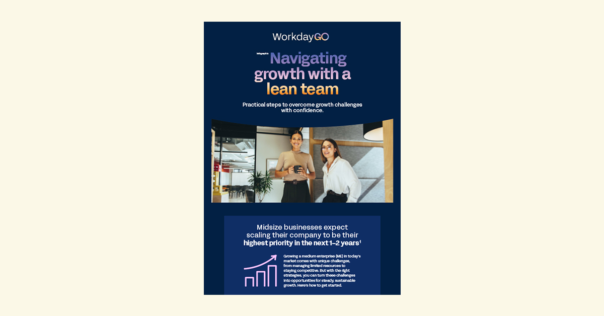 Navigating Growth With A Lean Team | Workday