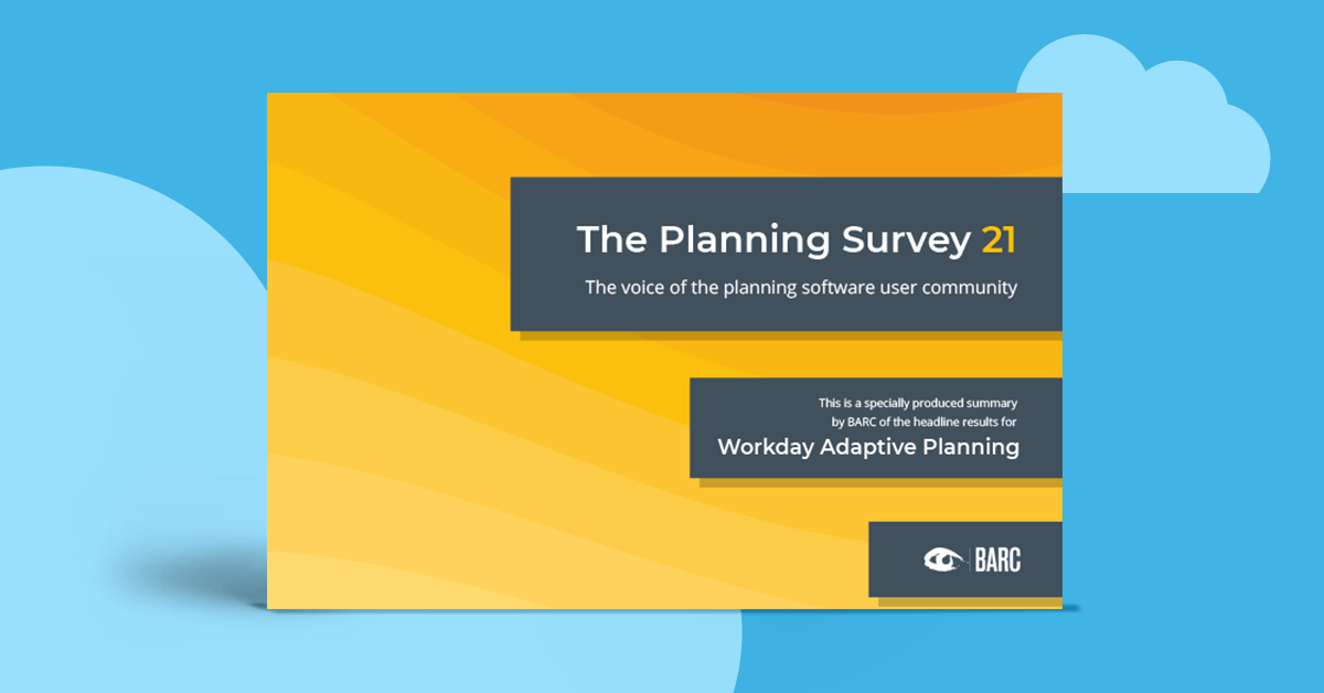 BARC’s Planning Survey 21 | Workday SA